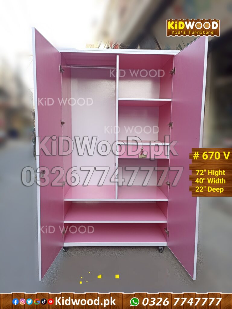 Kids Wardrobe 670v Disney Princess – Kid Wood